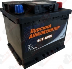 Курский аккумулятор (45 А/h), 410A R+ купить в Минске, цены, отзывы на 1акб